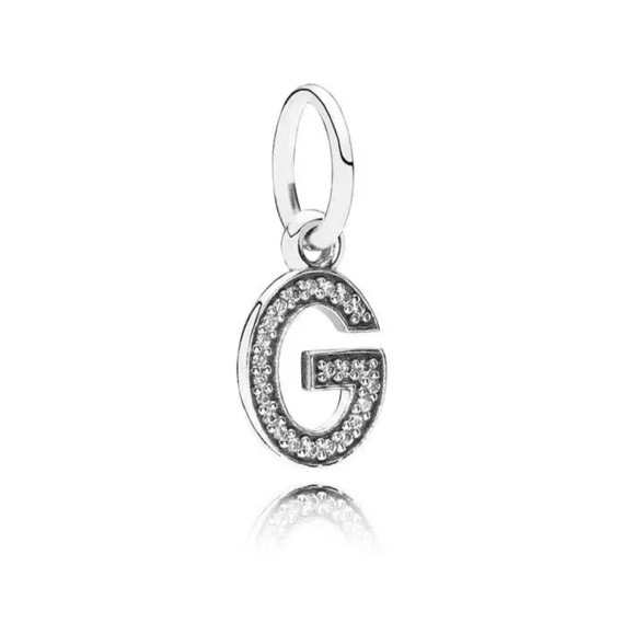 Pandora | Jewelry | Authentic Pandora Alphabet Letter G Charm | Poshmark